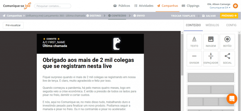 Comunique-se 360 para Agências • Comunique-se